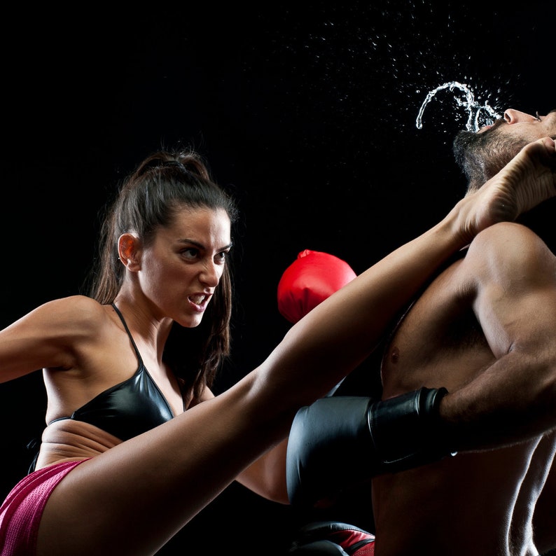 Women's Kickboxing Book - Digital PDF - Kickboxing Gift - Martial Arts Books - Martial Arts ...