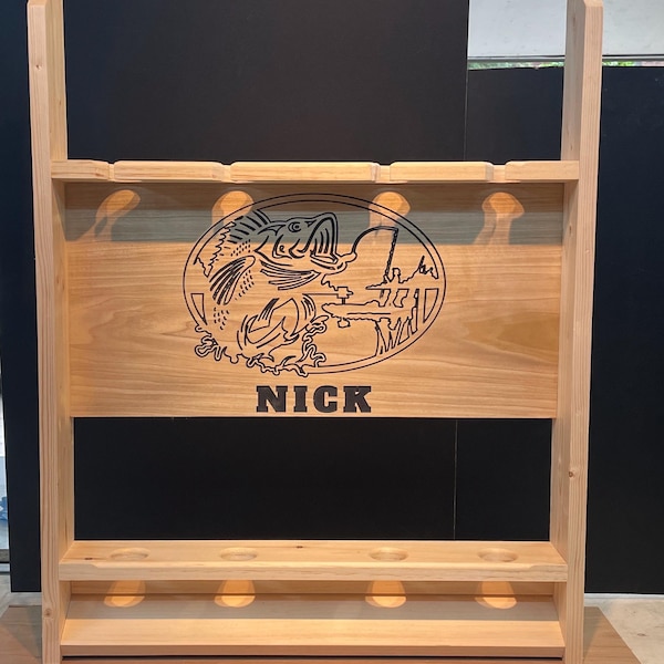 Fishing Rod Holder - Etsy