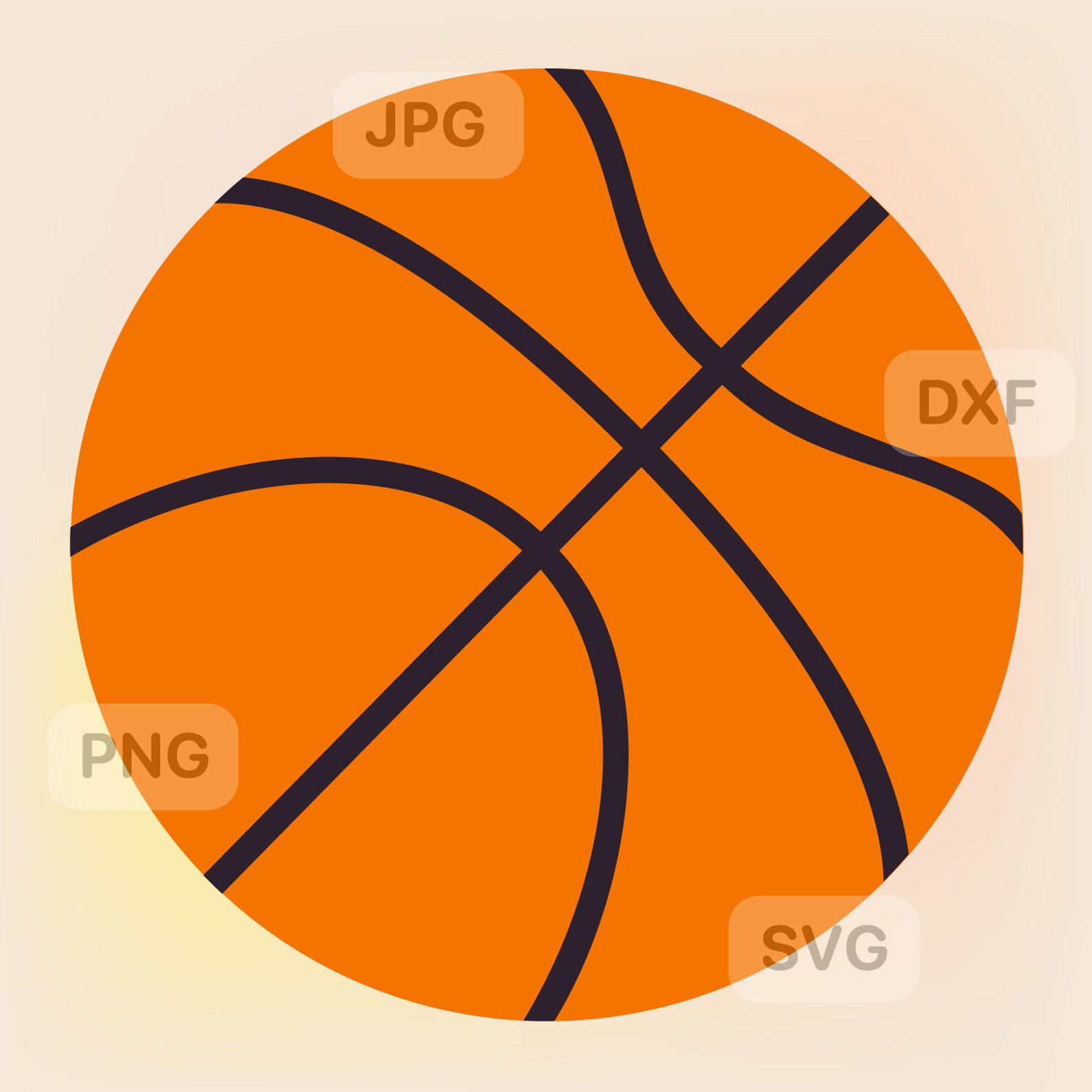 Basketball SVG • Ball Game • Basketball • Ball • Sports • Team Sports ...