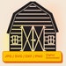Barn House SVG • Farm SVG • Animal House Cut File • Animal Barn Svg ...