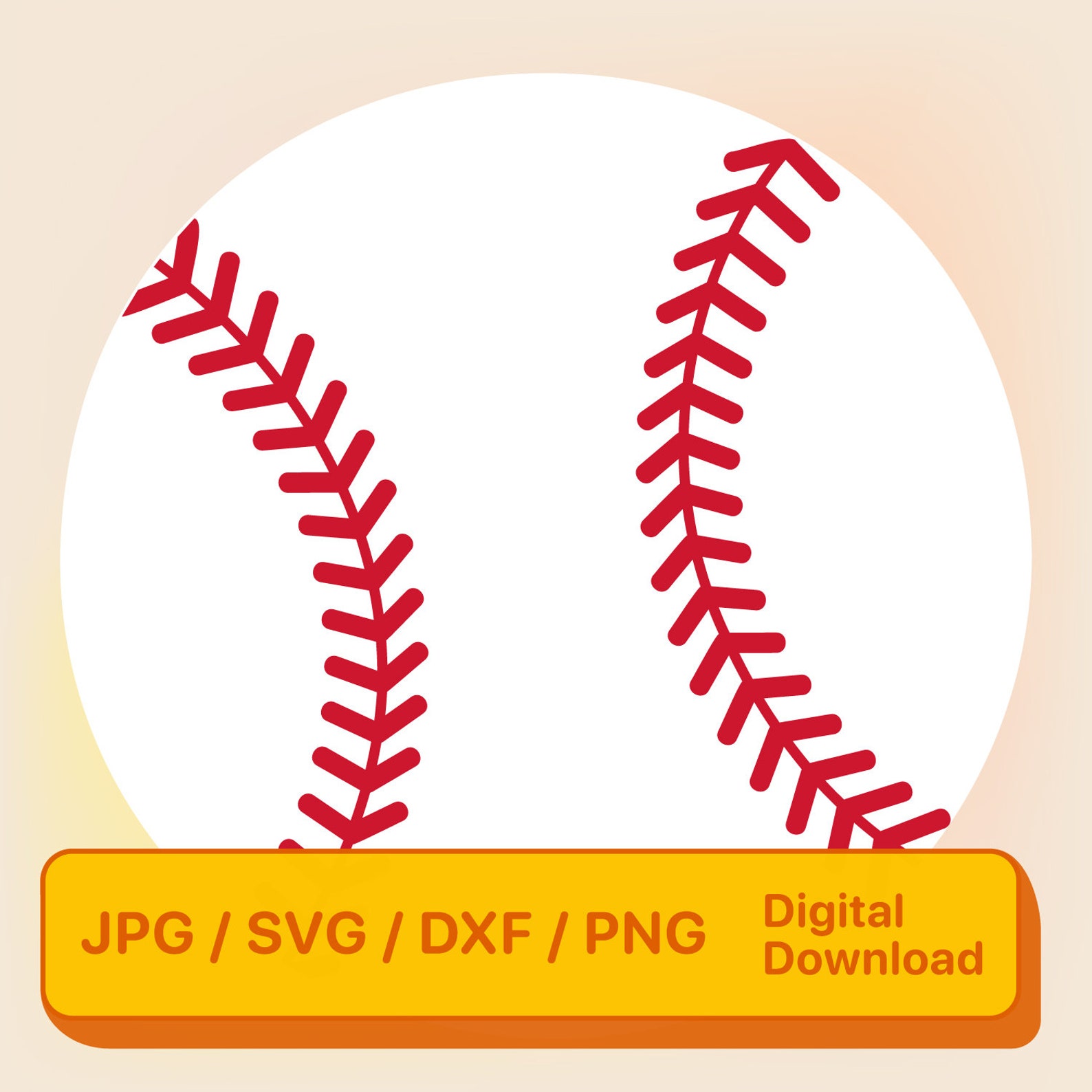Baseball SVG • Baseball Stitches • Sports • Team Sport • Cricut Cut ...