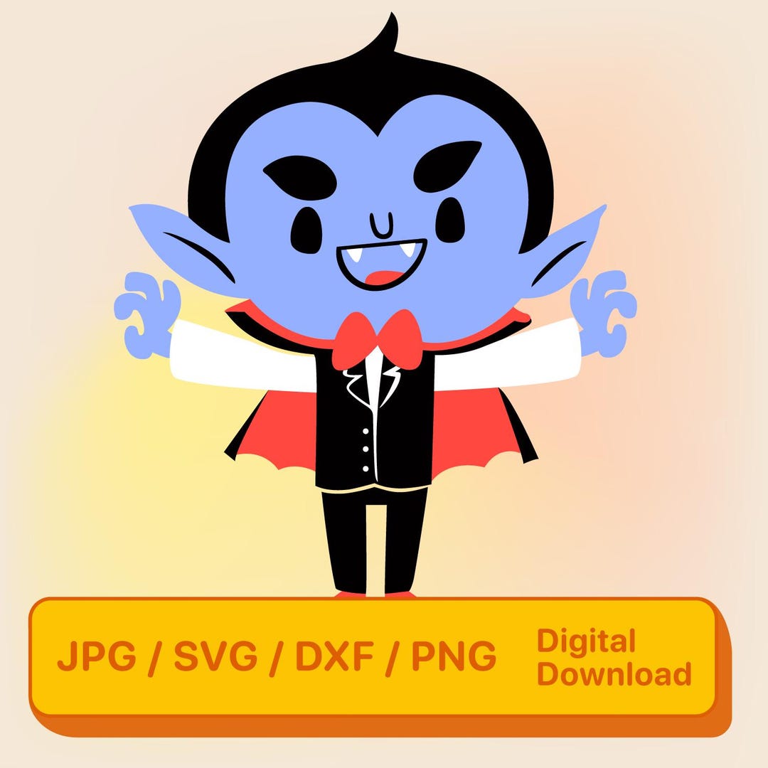 Vampire SVG • Blood Sucker SVG • Halloween Cut File • T-shirt Art Svg ...