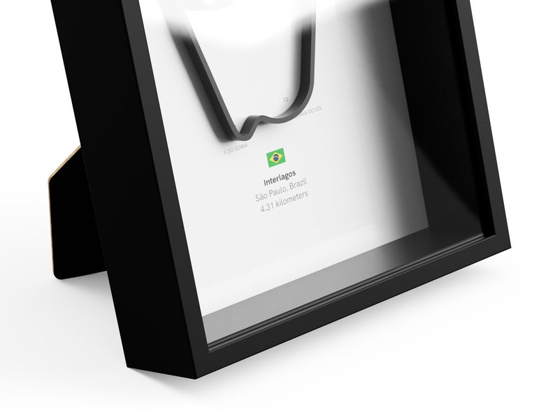 Wallart 3D Interlagos Brazil Race Track Luxury Decoration Minimalist ...