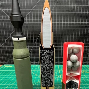 12 Guage/ 70mm Shotgun, 7.62/.308, M919 APFSDS 25mm Model Set - Etsy