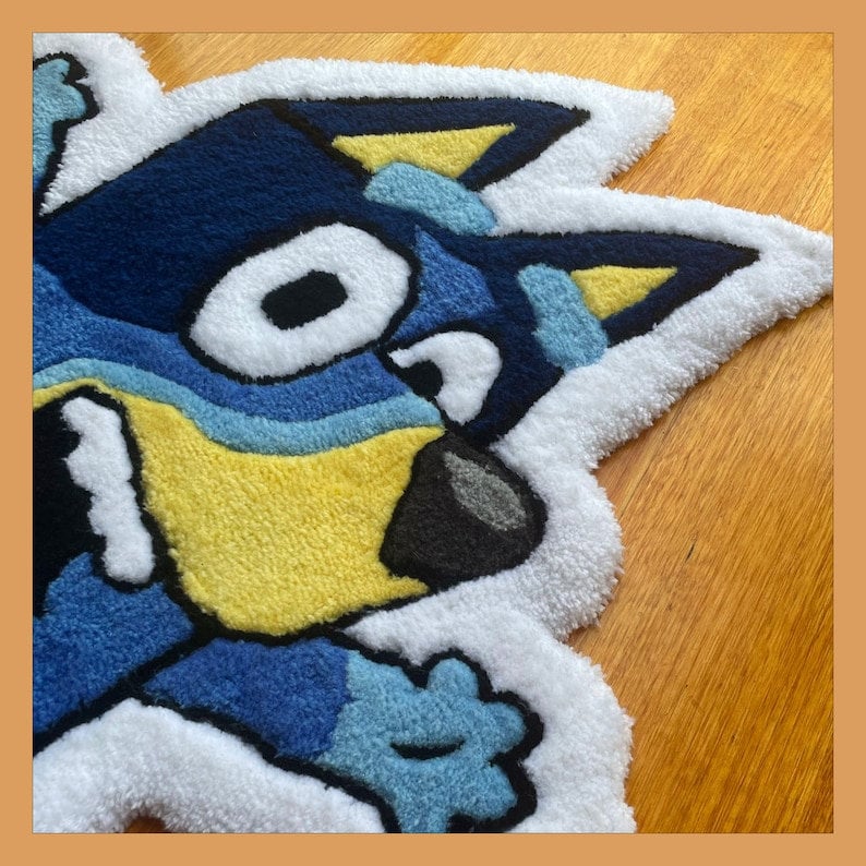 Bluey Rugs, Bluey Accessories, Bluey, Bingo, Exclusive Rugs for Bluey ...