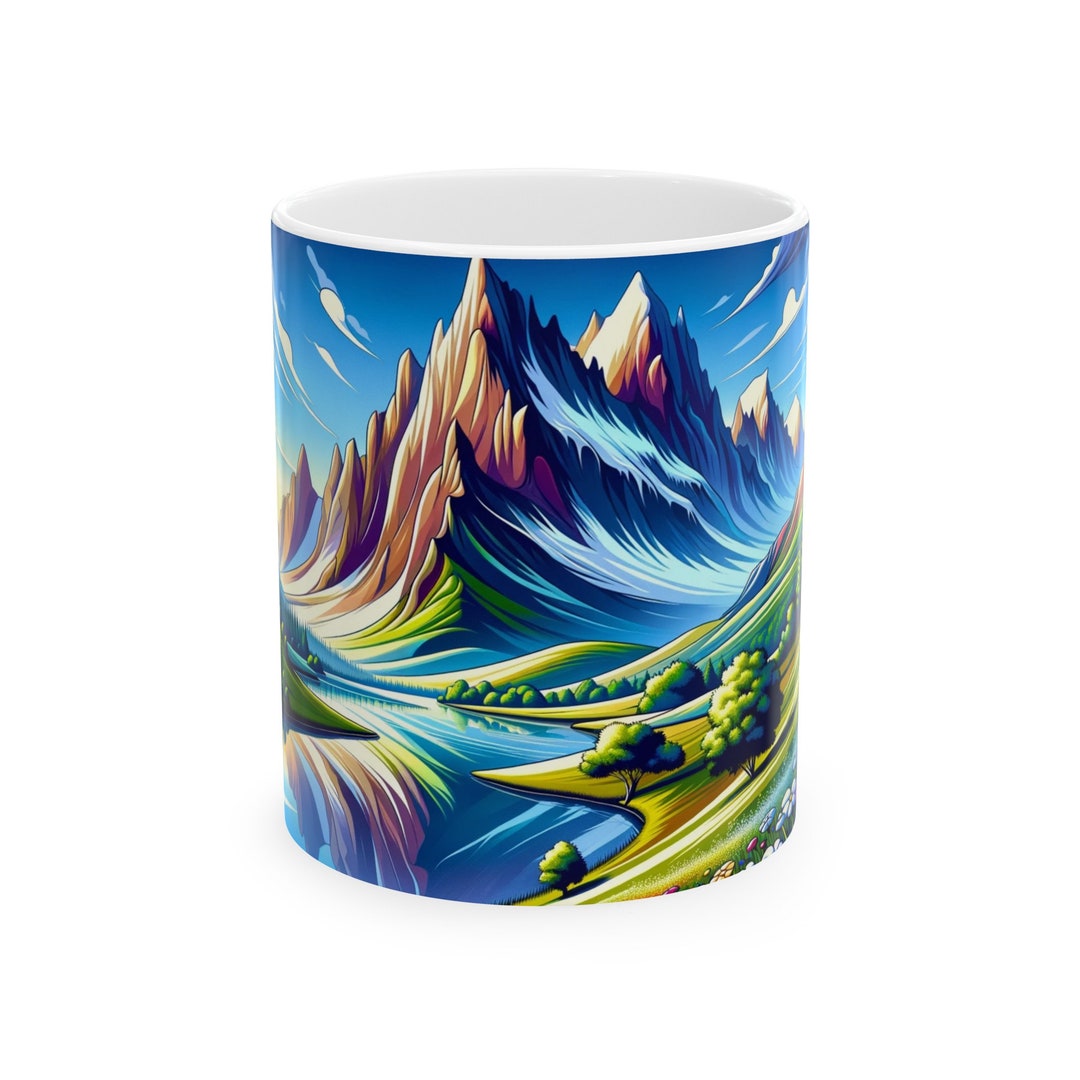 Majestic Mountain Mugs: Sip Your Favorite Beverage Surrounded by Nature ...