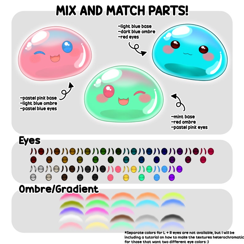 Customizable L2D Slime Vtuber Model - Etsy