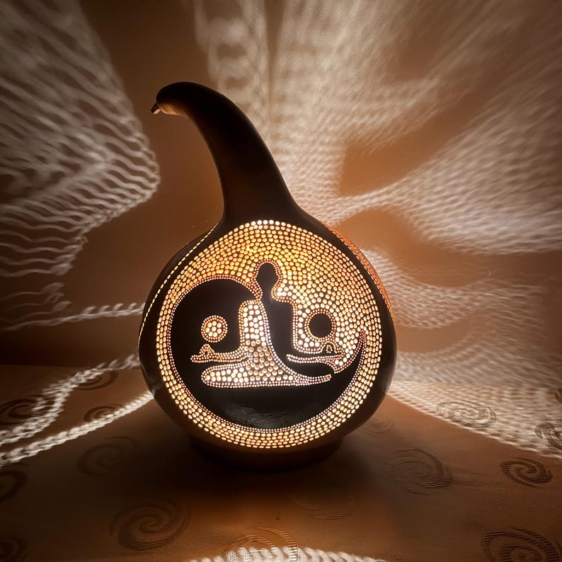 Hinduism Gourd Lamp Decorative Lighting Authentic Accessory Ornamental ...