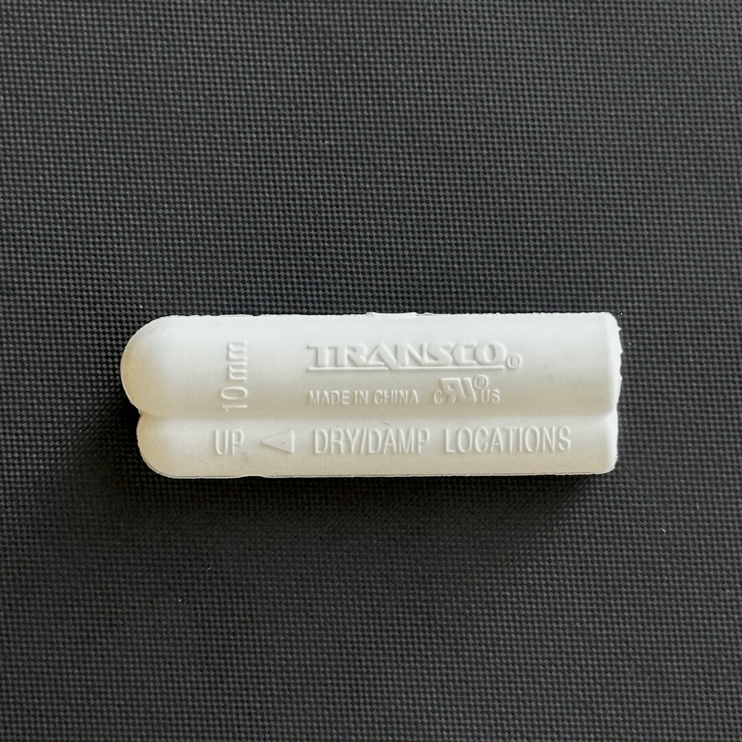 Transco Easy Cap, Black or White Silicone Neon Electrode End Cap, 10mm ...