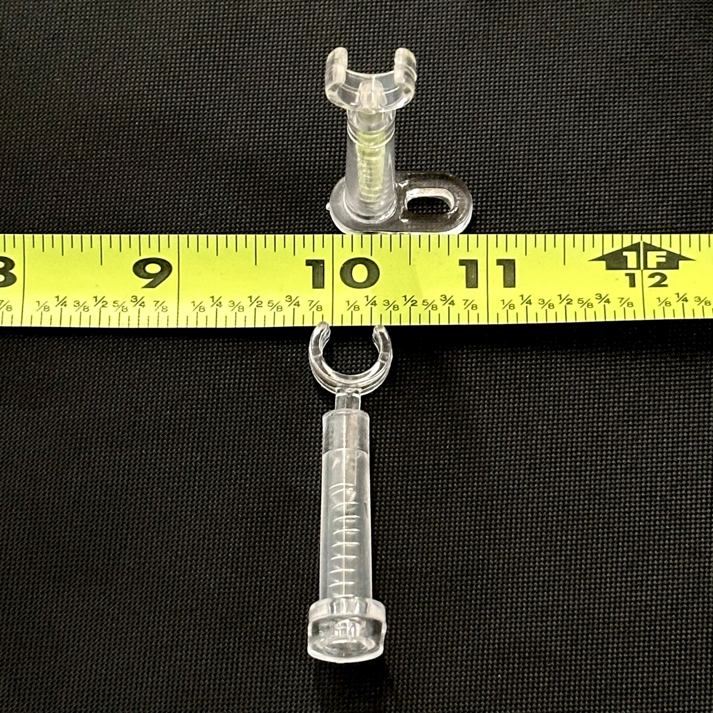 Snaplock Neon Sign Tube Support, Set of 10, Clear 10mm, FREE Shipping ...