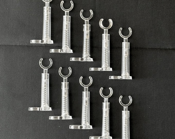 Snaplock Neon Sign Tube Support, Set of 10, Clear 10mm, FREE Shipping ...