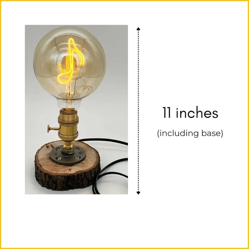 Music Note Edison Bulb Accent Light - Etsy