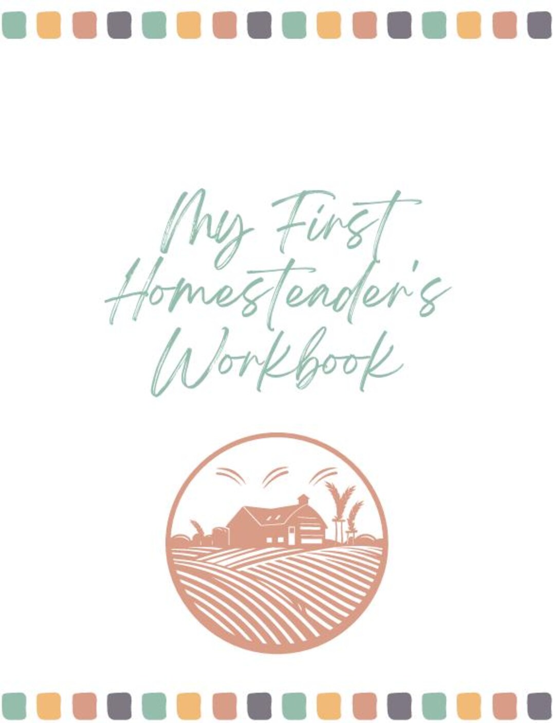 Homestead Letters Workbook | ABC Tracing for Kids | Farm-themed ...