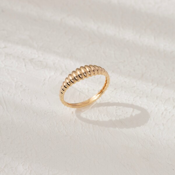 Double Bar Ring, Modern Ring, Fashion Ring, Dainty Ring, Statement Ring ...