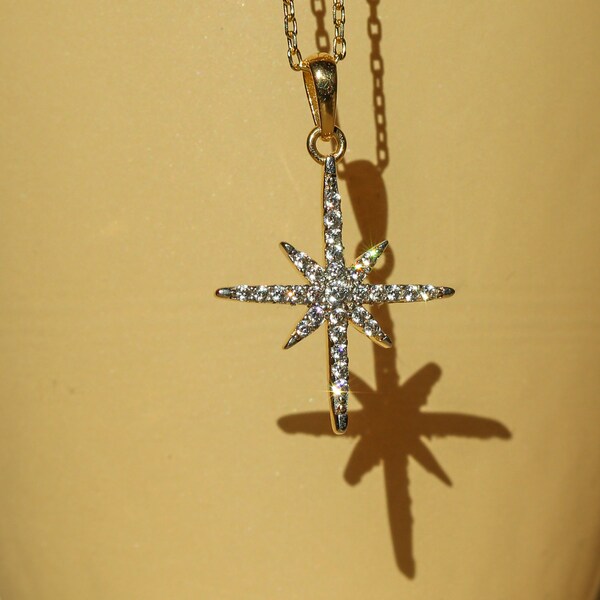 North Star Necklace - Etsy