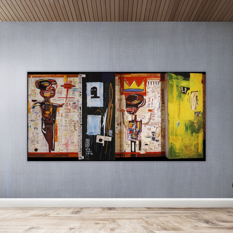 Basquiat Wall Art - Etsy