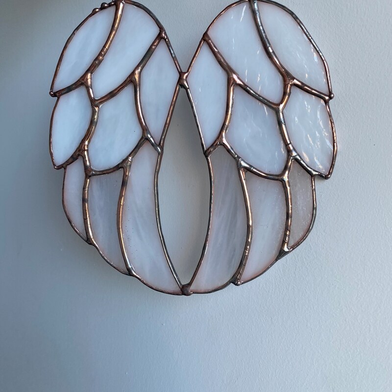 Angel Wings Stained Glass - Etsy