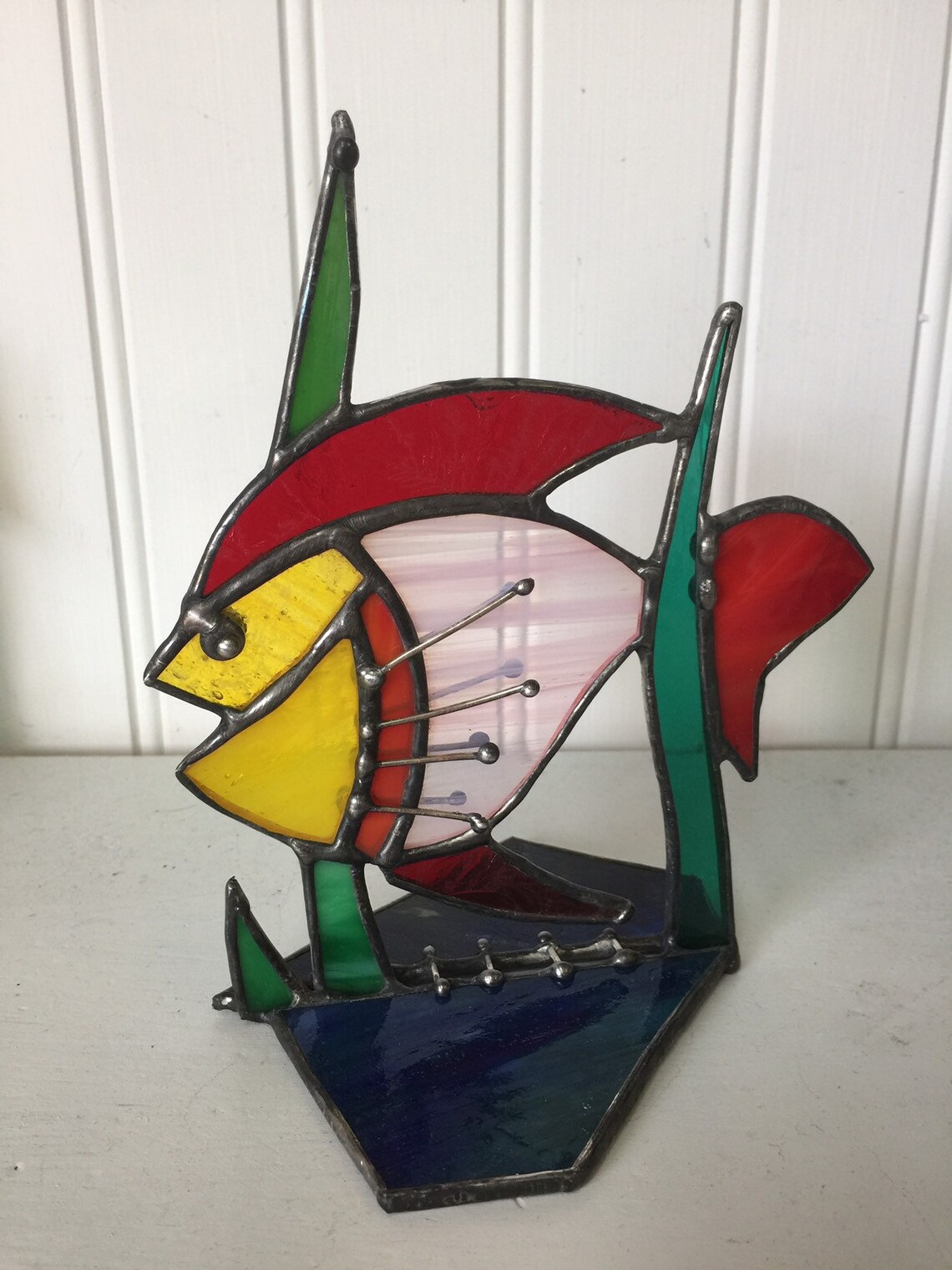 Stained Glass Fish - Etsy