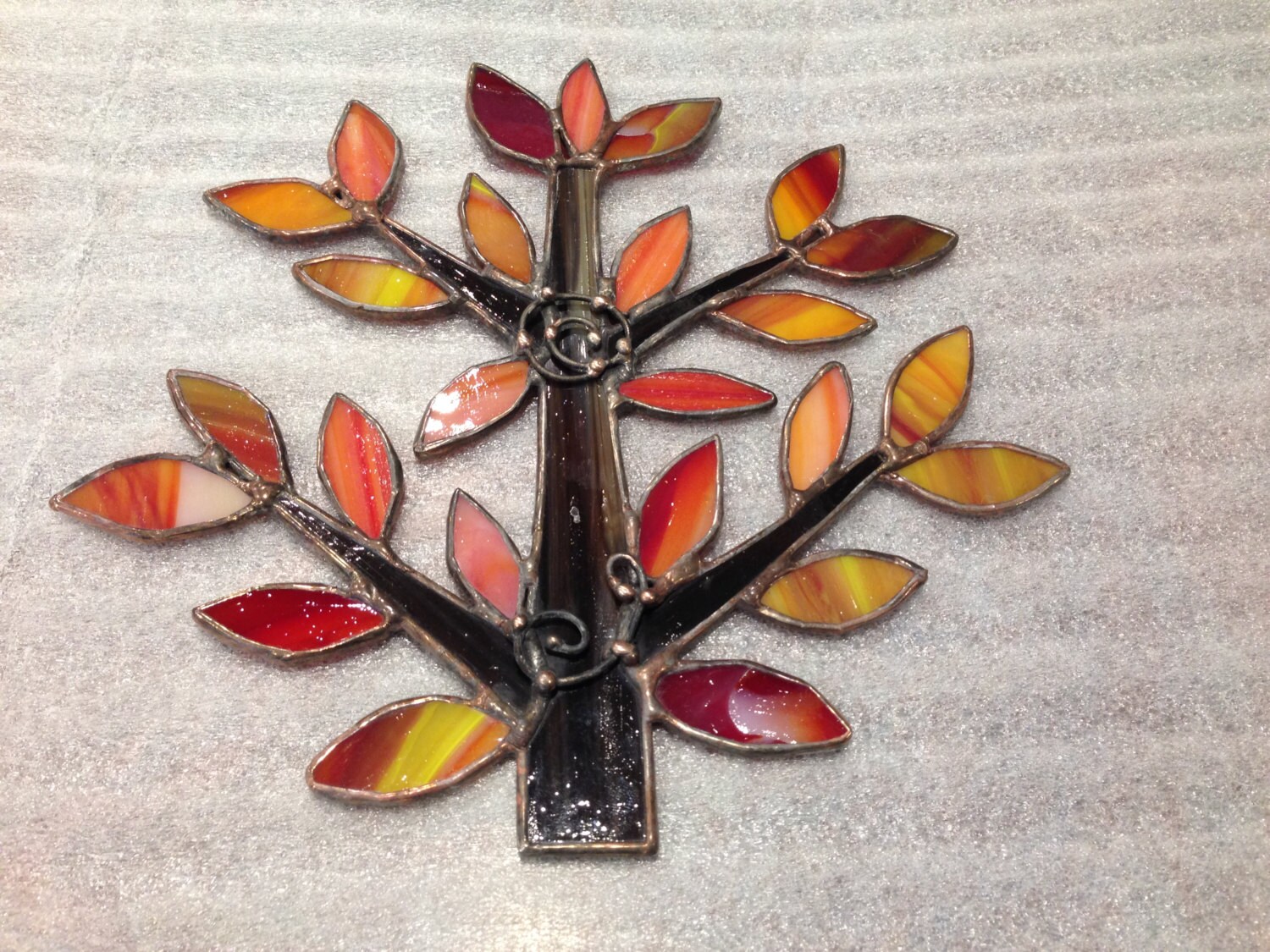 Stained Glass Fall Tree — Glass Art Studios