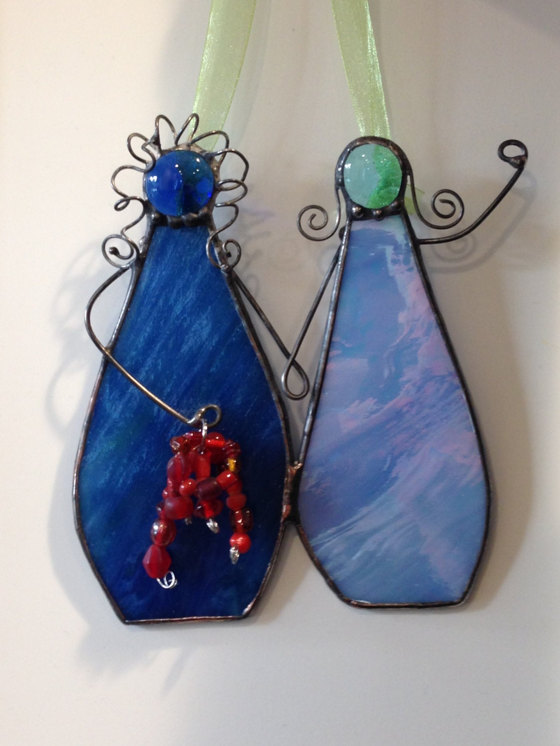 Mother and Daughter Stained Glass Figure — Glass Art Studios