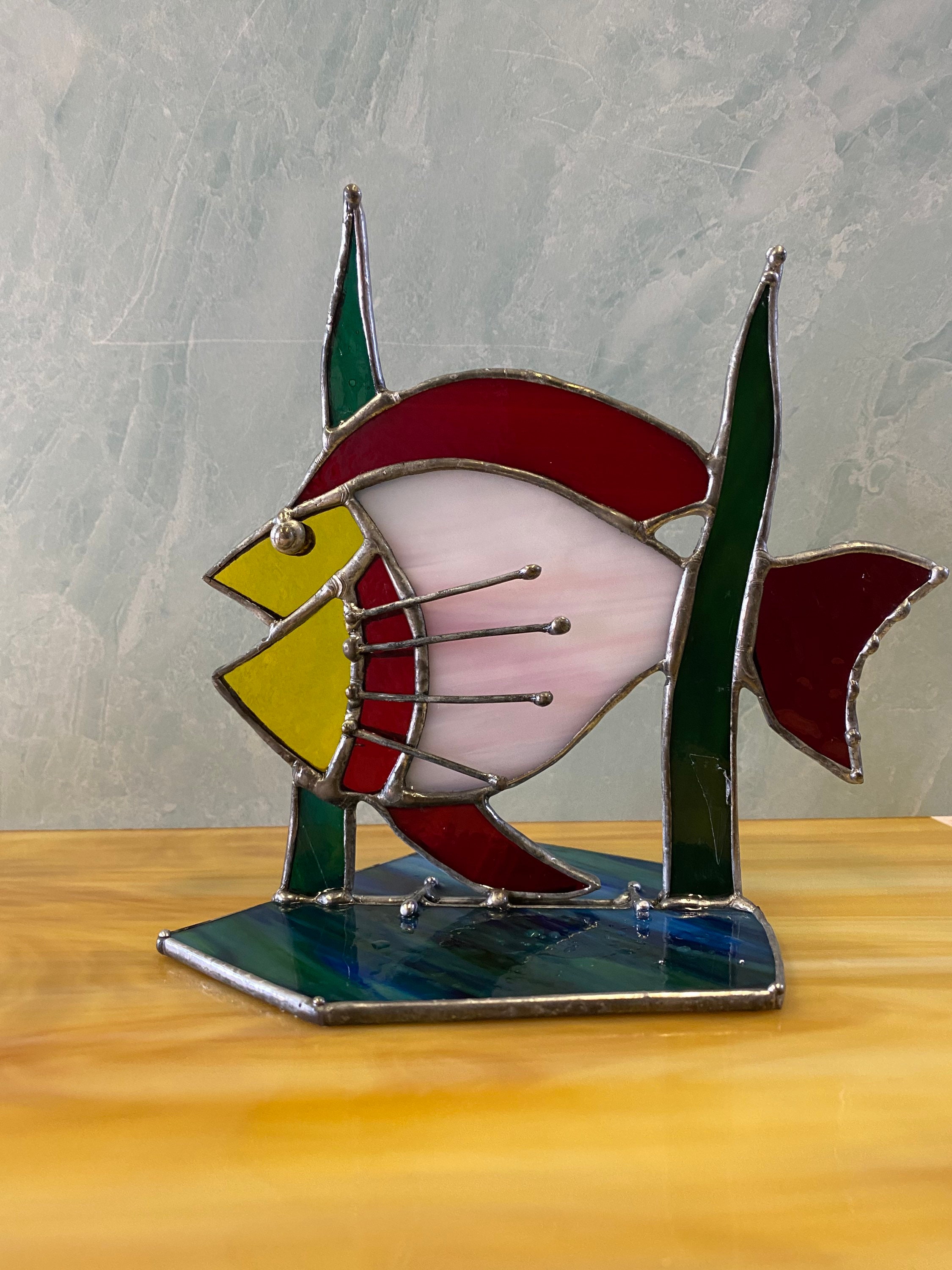 Stained Glass Fish - Etsy