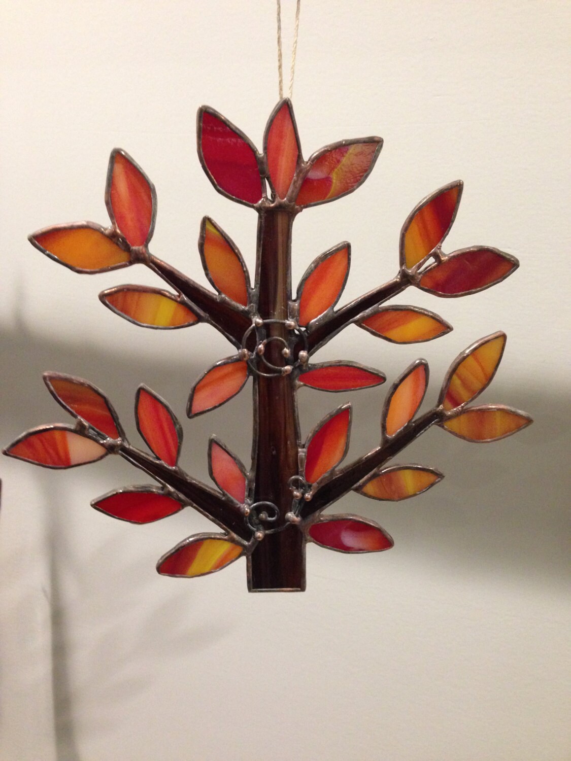 Stained Glass Fall Tree — Glass Art Studios