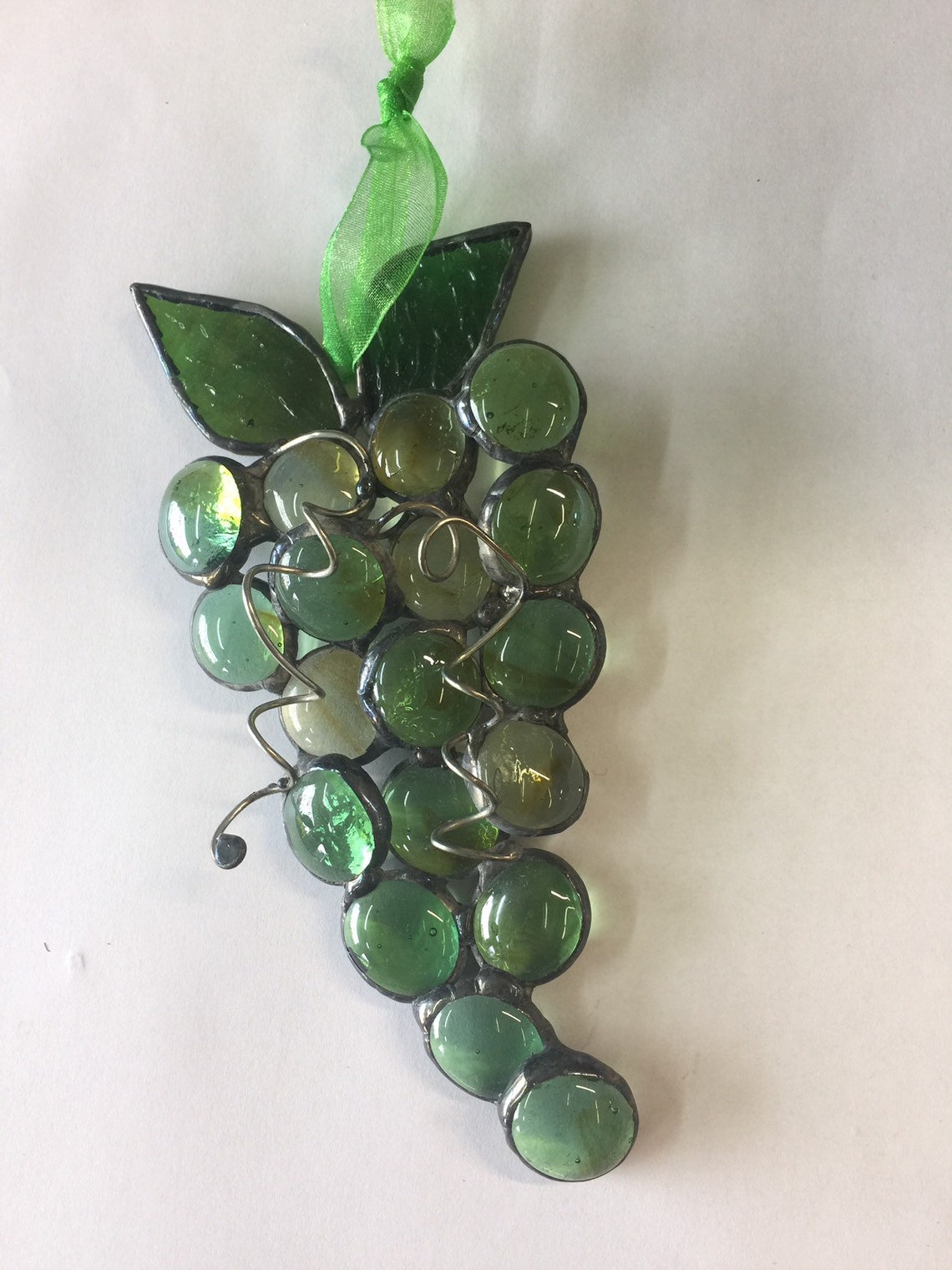 Stained Glass Grape Cluster - Etsy