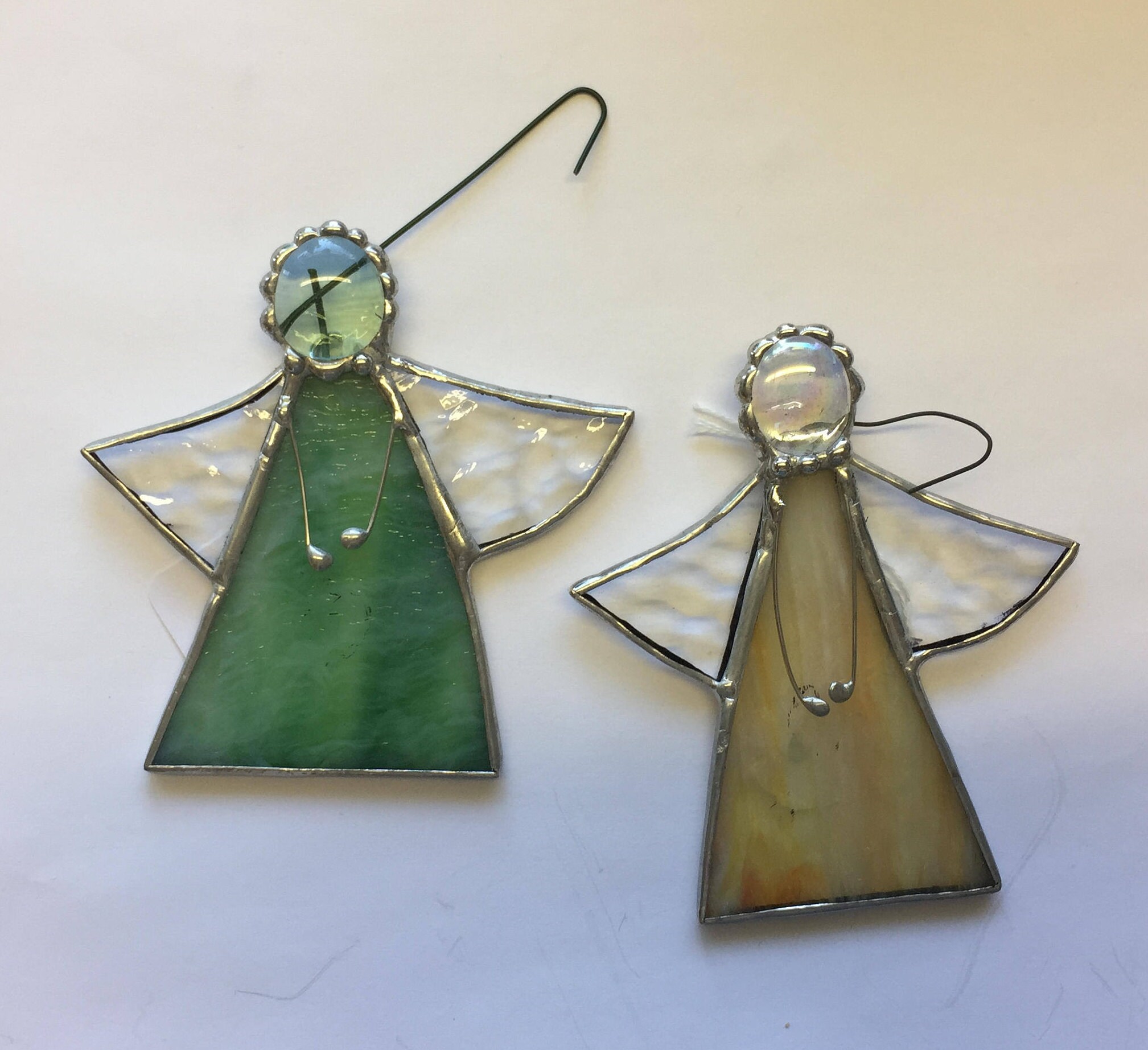 Stained Glass Angel | Holiday Ornament | Stained Glass Ornament ...