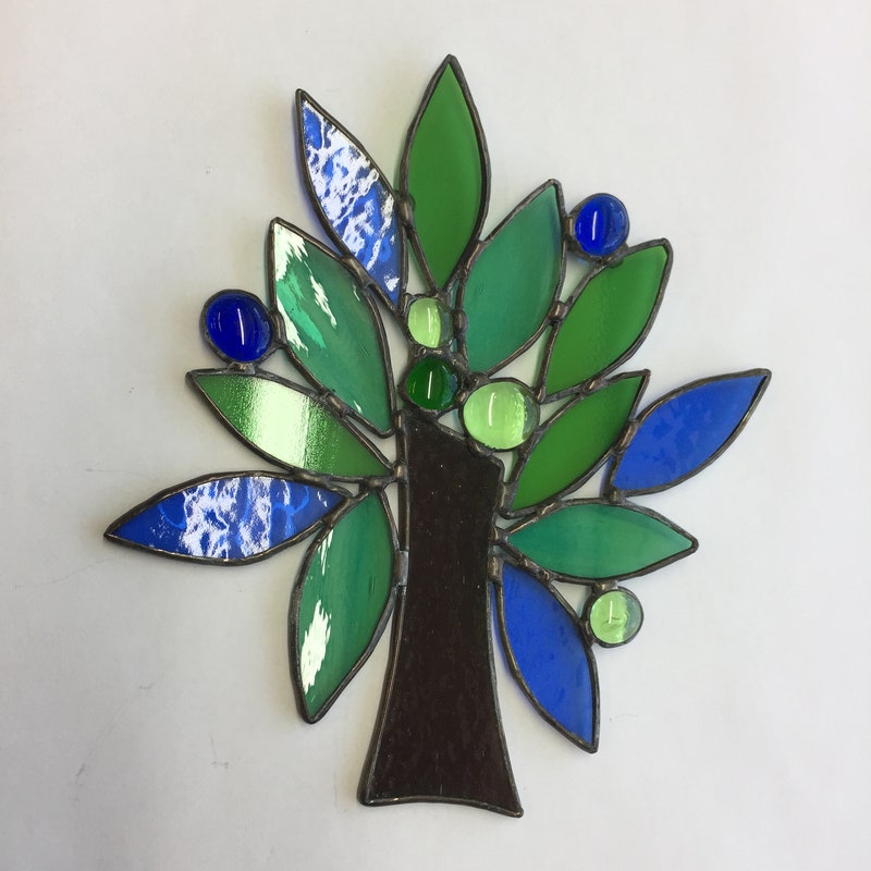 Stained Glass Tree - Etsy