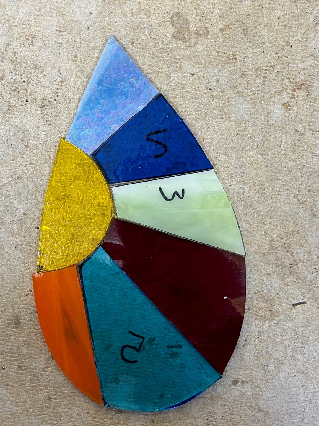 DIY Pre Cut Stained Glass Sunshine Kit - Etsy