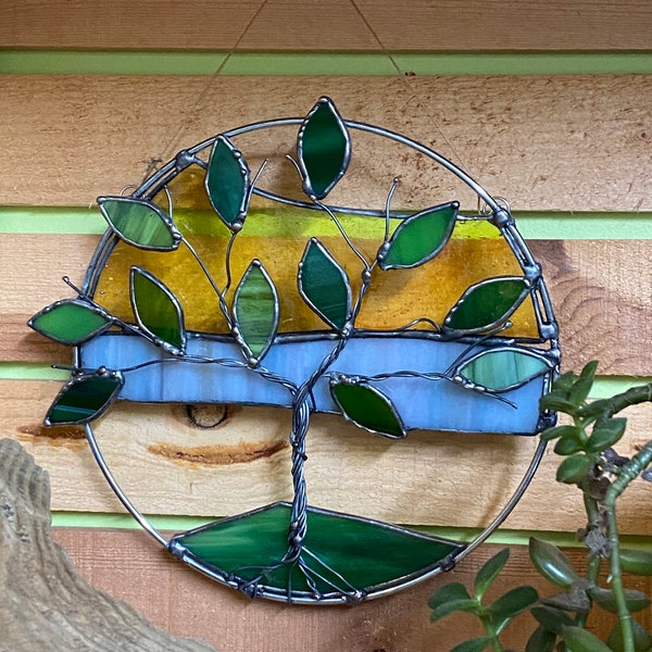 Stained Glass Tree - Etsy