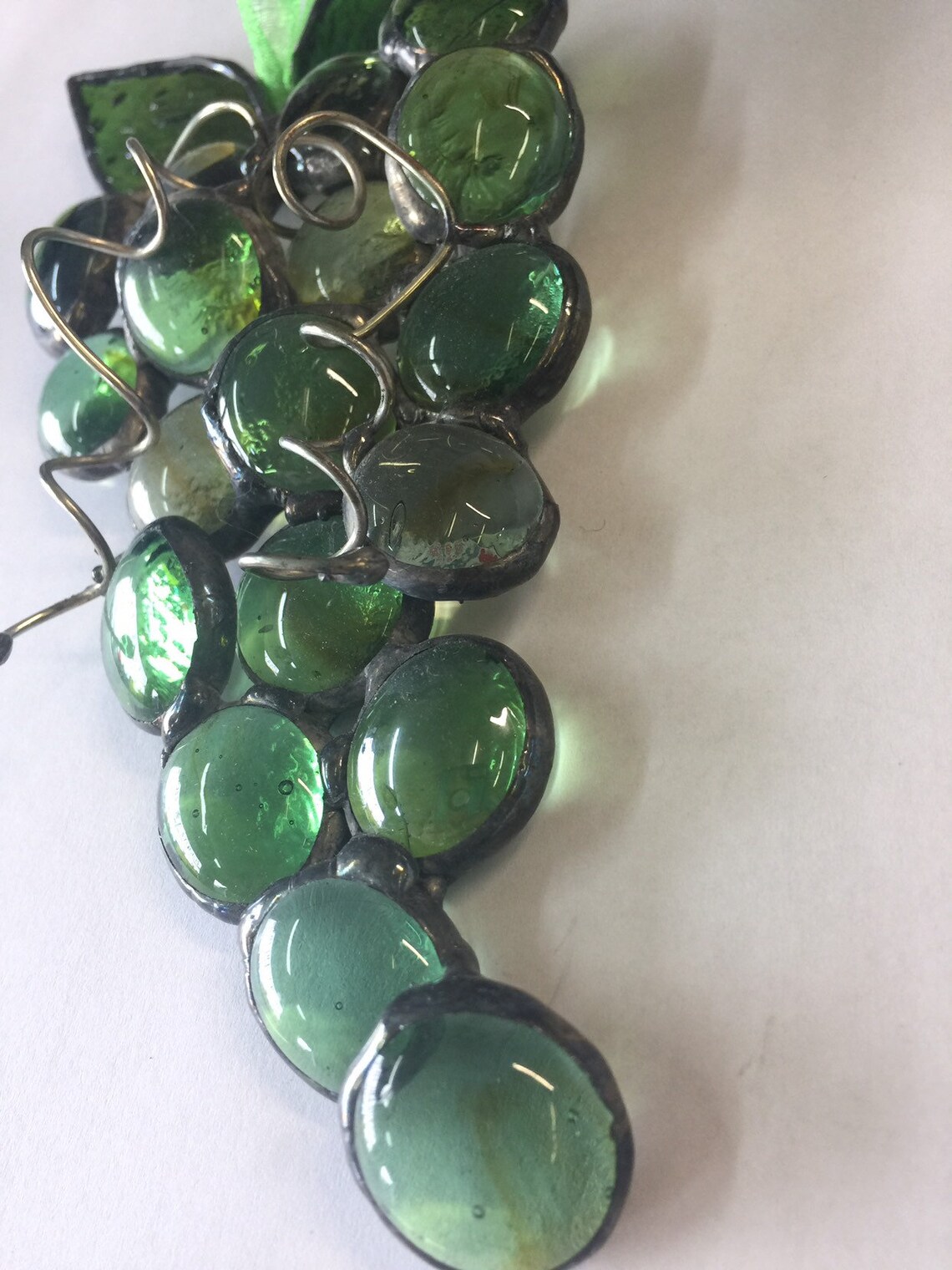 Stained Glass Grape Cluster - Etsy