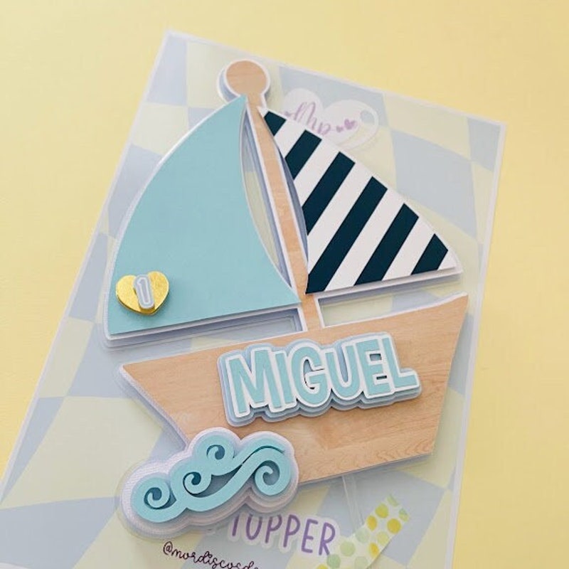 Nautical Cake Topper - Etsy