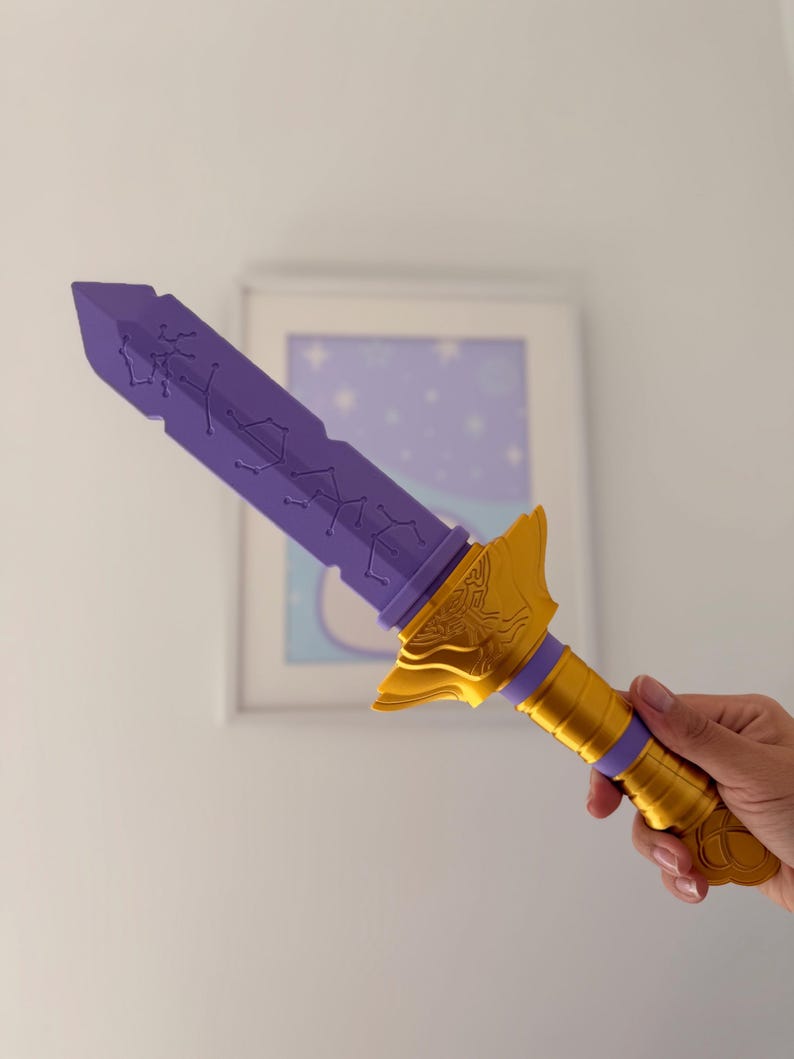Rumi Demon Hunters 3D Printed Weapon – Rumi Sword Cosplay Prop Anime ...