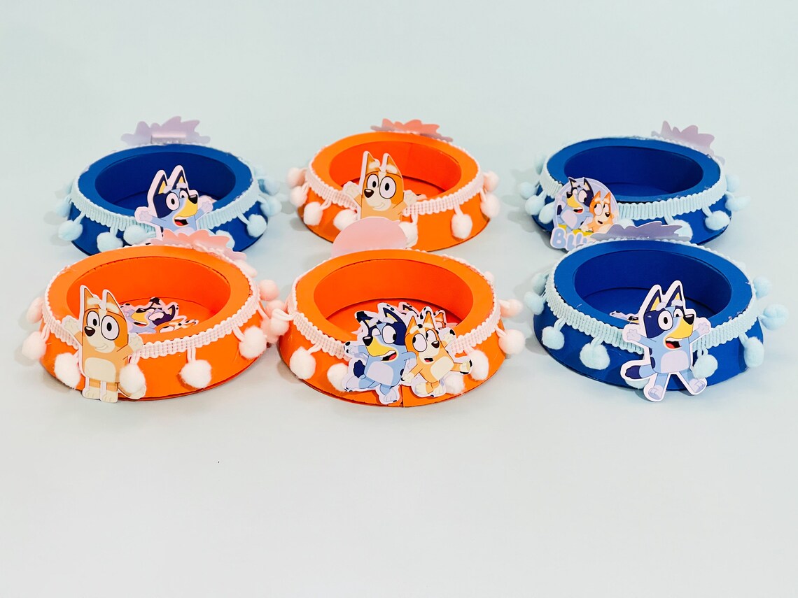 Bluey Party Pack Birthday Party Supplies, Favor Boxes Bluey, Girl Bluey ...