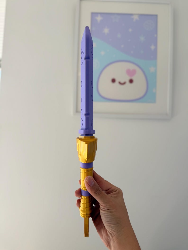 Rumi Demon Hunters 3D Printed Weapon – Rumi Sword Cosplay Prop Anime ...