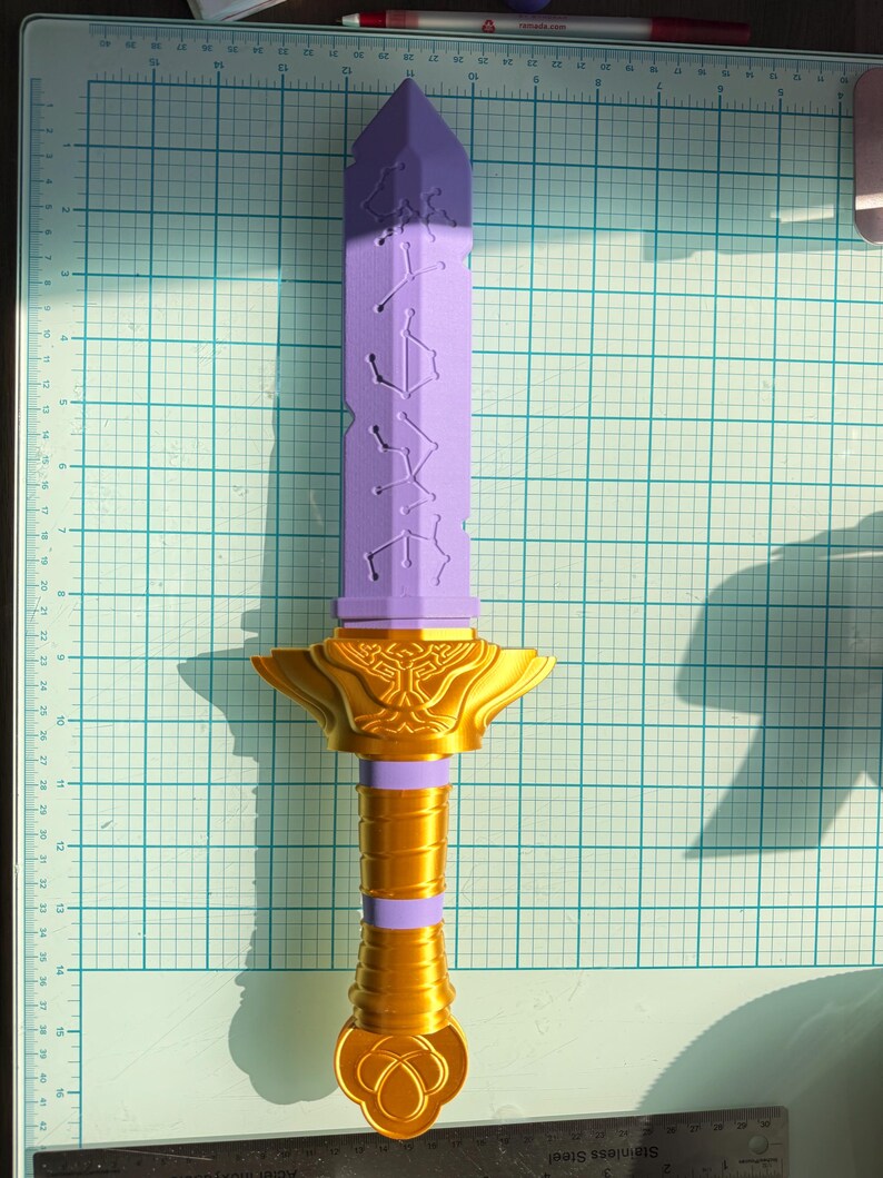 Rumi Demon Hunters 3D Printed Weapon – Rumi Sword Cosplay Prop Anime ...