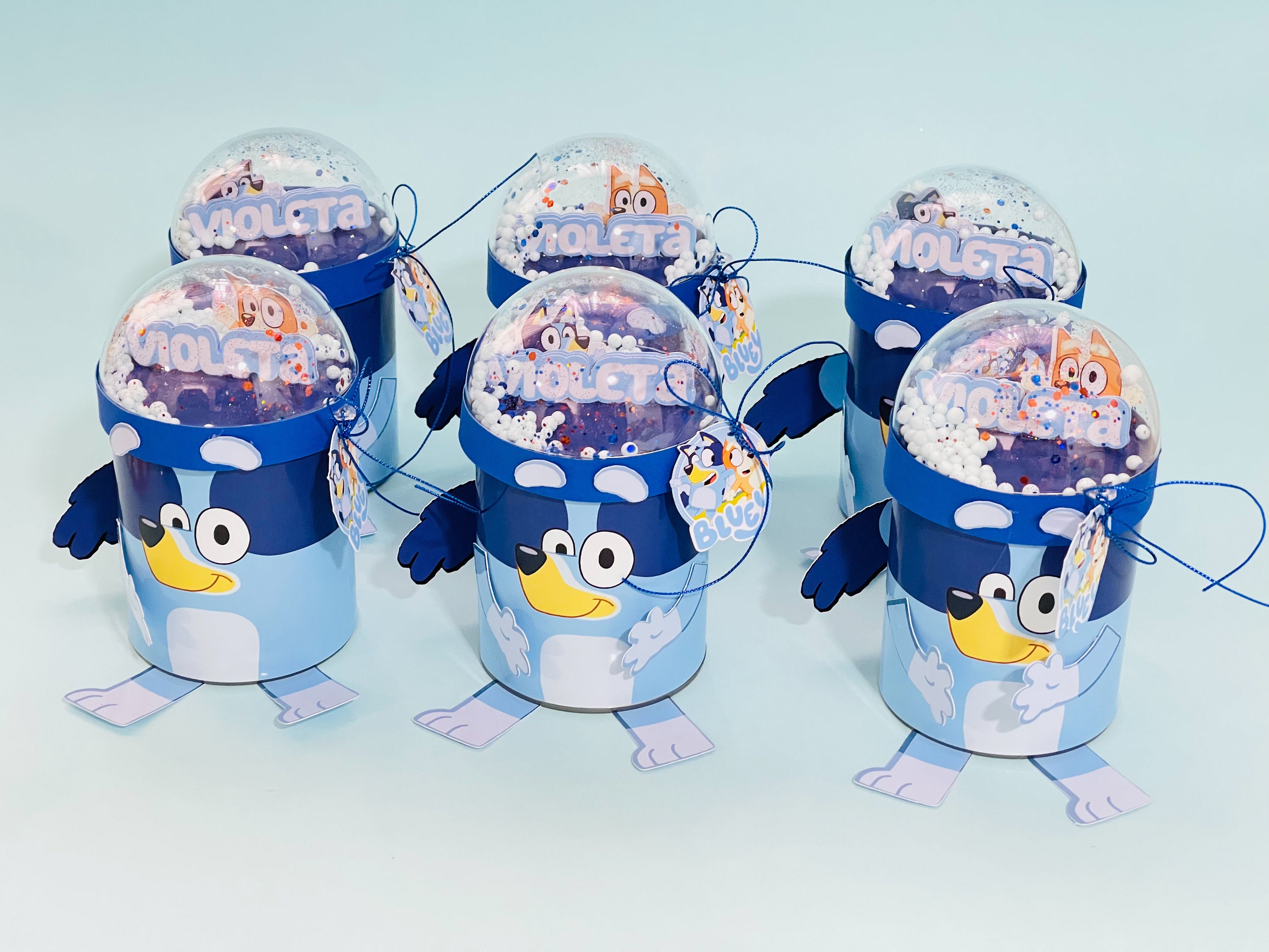 Bluey Party Pack Birthday Party Supplies, Favor Boxes Bluey, Girl Bluey ...