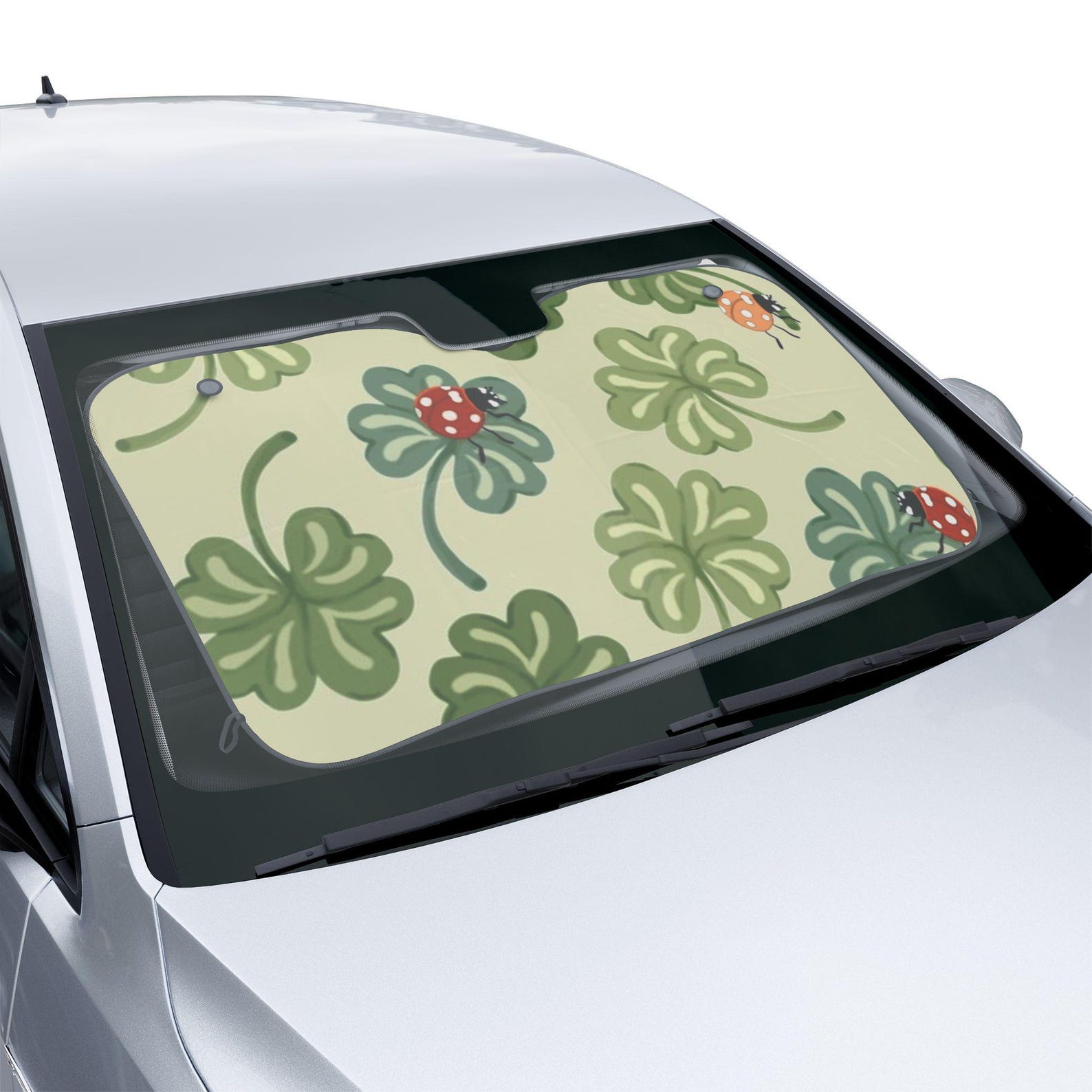 Lady Bugs and Clovers Car Sun Shades - Etsy