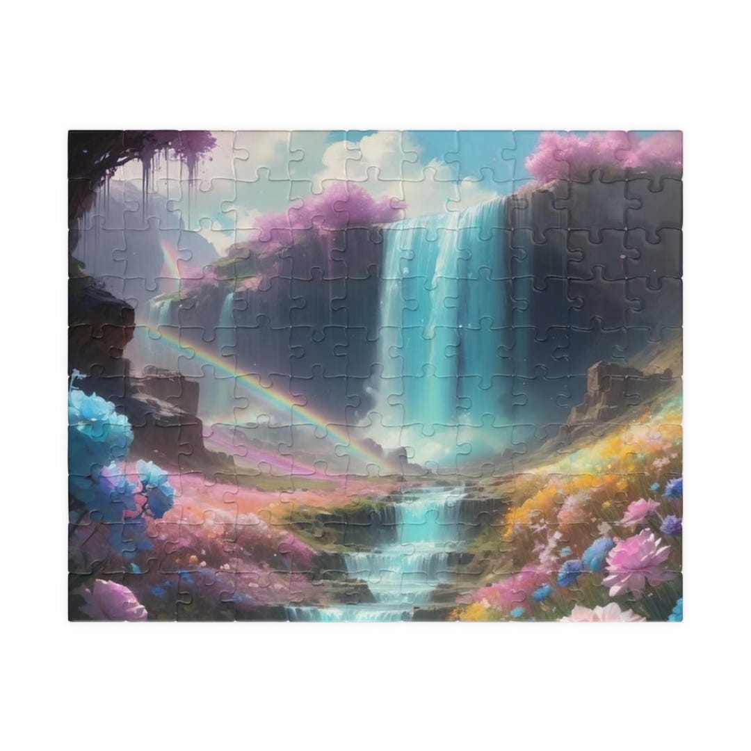 Waterfall Puzzle (110, 252, 520, 1014-piece) - Etsy