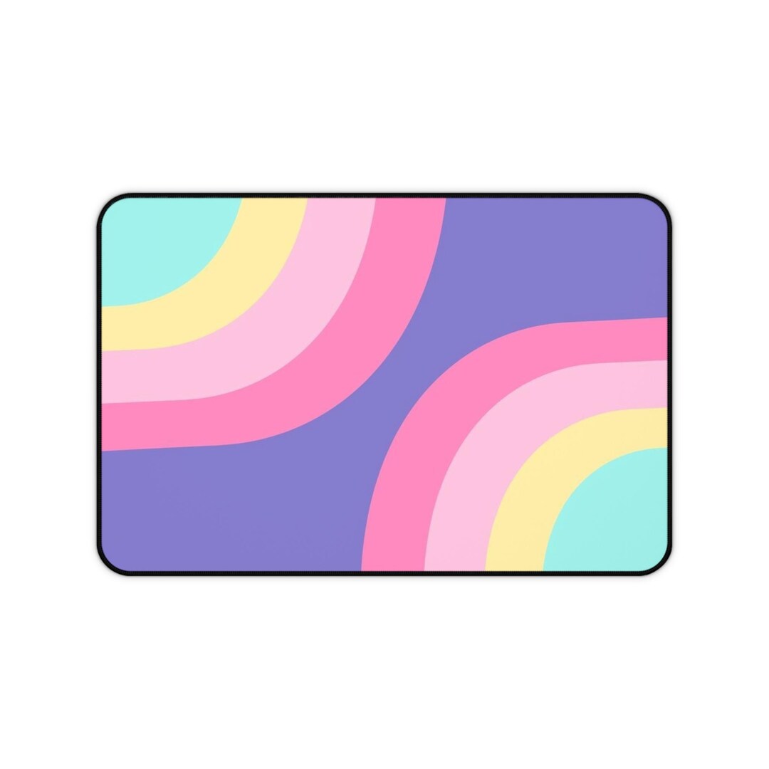 Colorful Desk Mat - Etsy