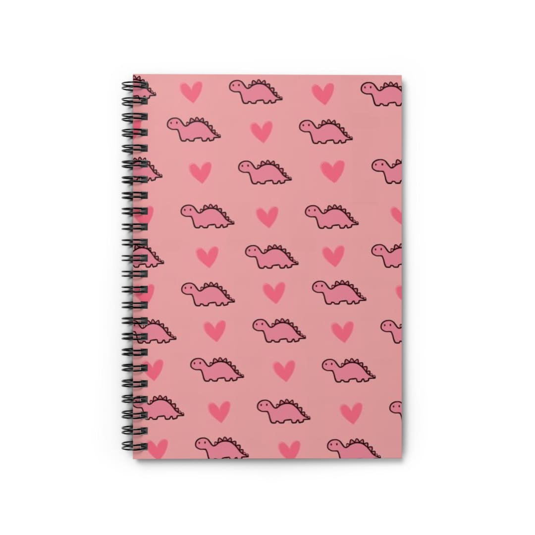 Cute Dino Spiral Notebook - Perfect for Kids & Teens, Journal, School ...
