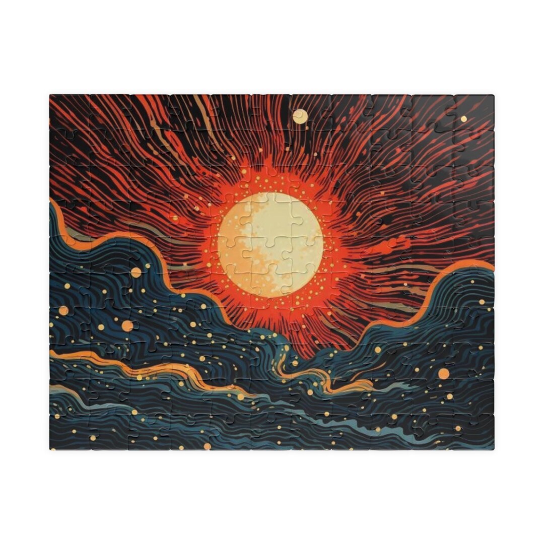 Sun Puzzle (110, 252, 520, 1014-piece) - Etsy