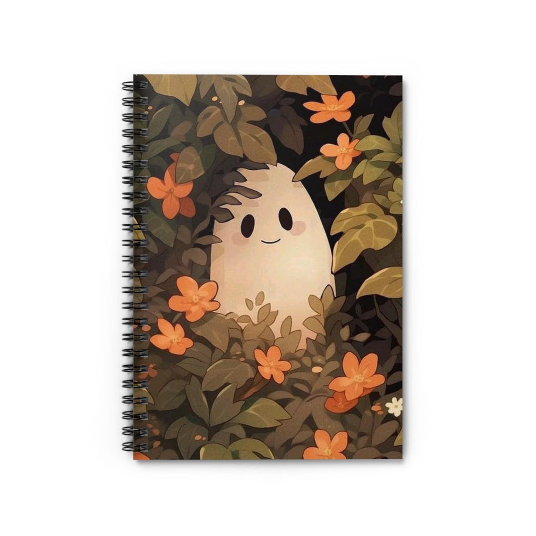 Whimsical Spiral Notebook - Adorable Nature Design, Cute Journal, Gift ...