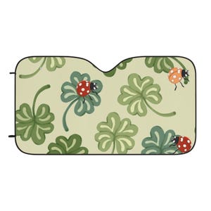 Lady Bugs and Clovers Car Sun Shades - Etsy