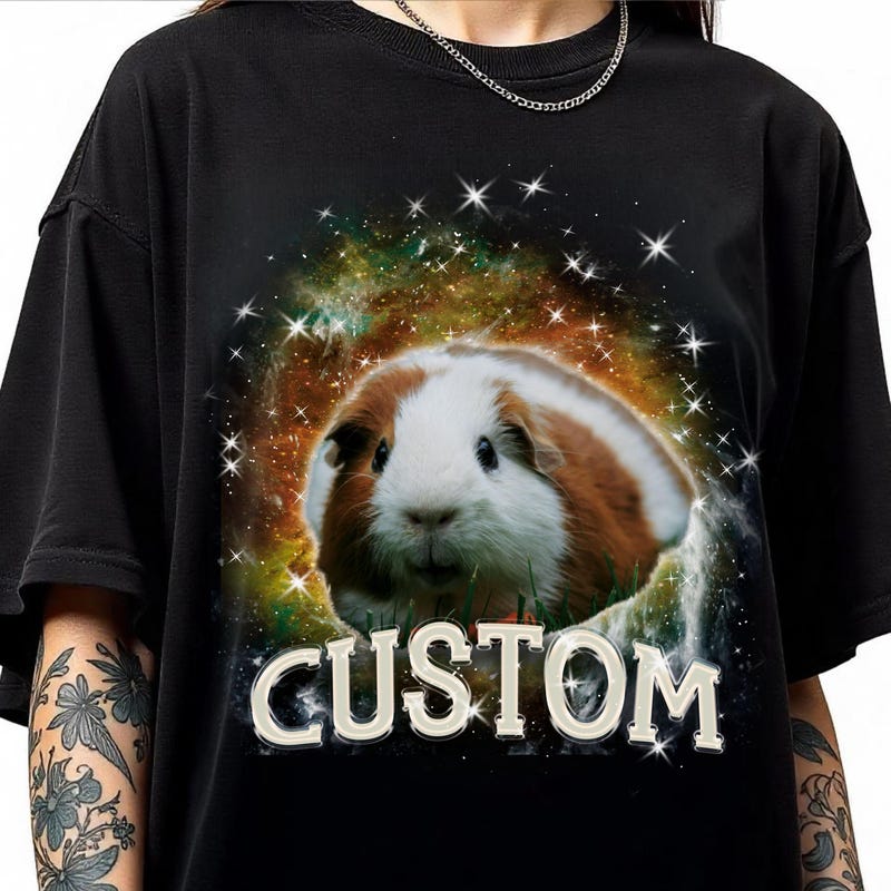 Custom Guinea Pig T Shirt - Etsy