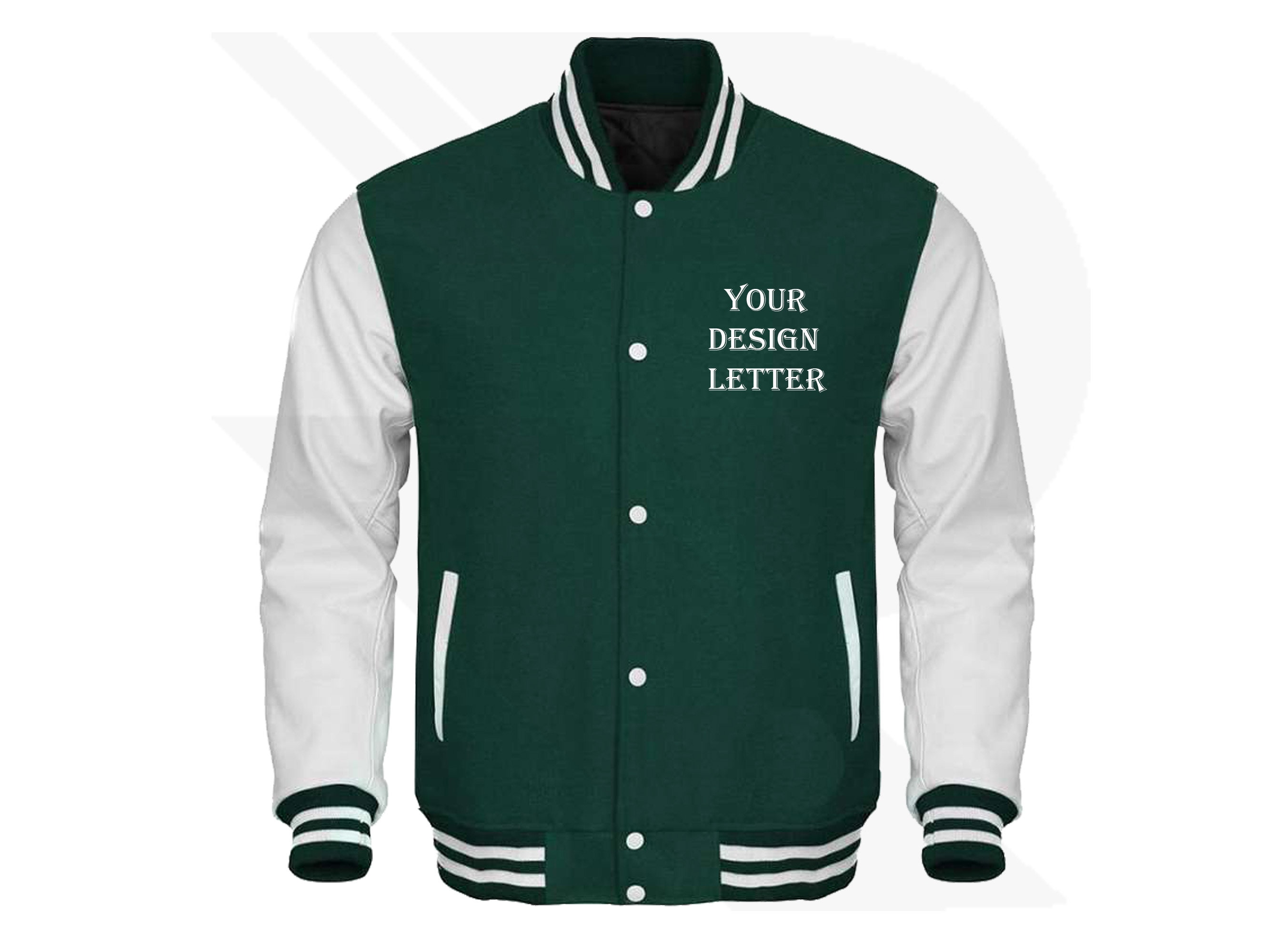 Unique Letterman Varsity Jacket Personalized With Embroidery Custom ...