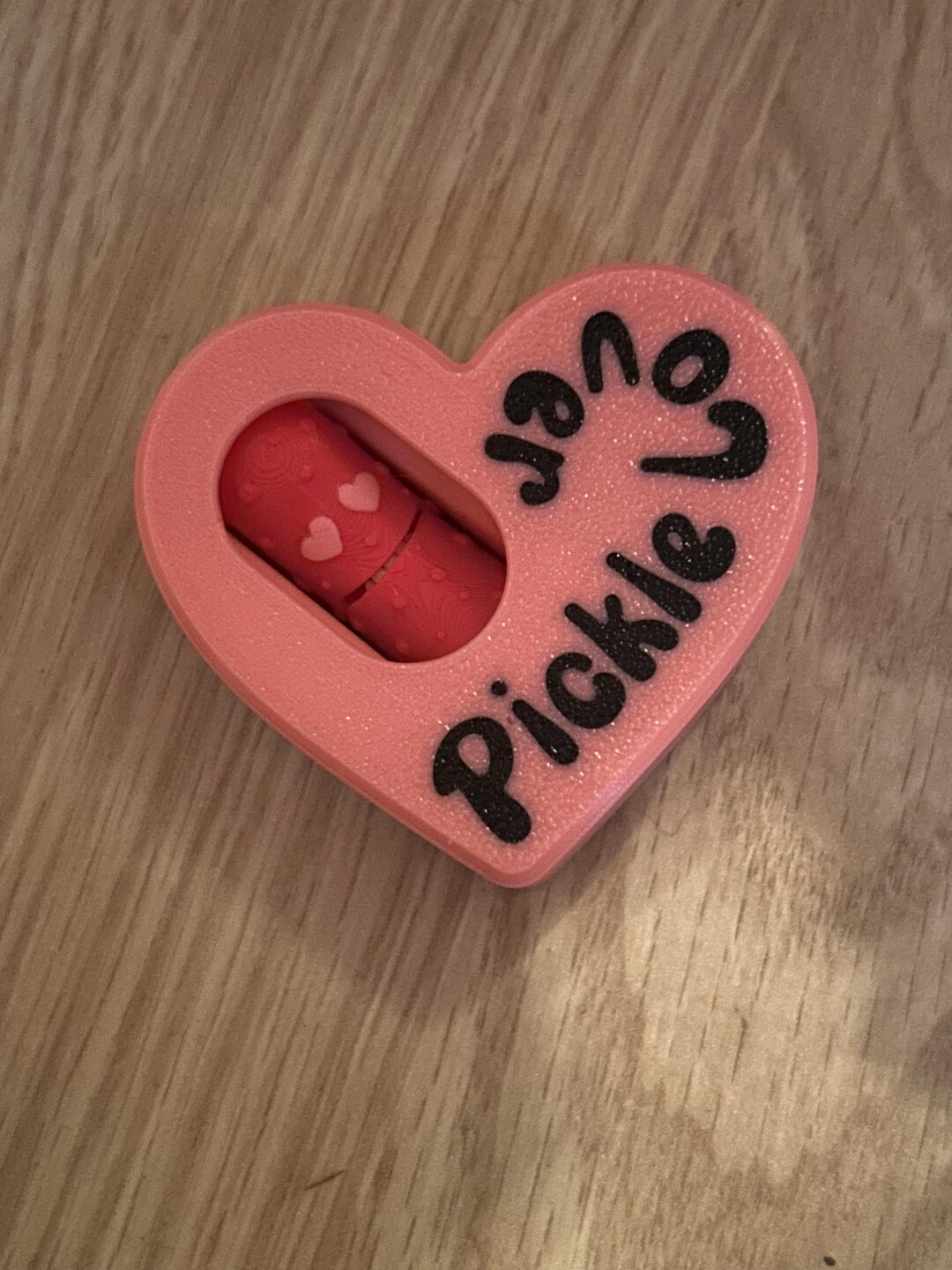 Pickle Valentines Heart Box - Etsy