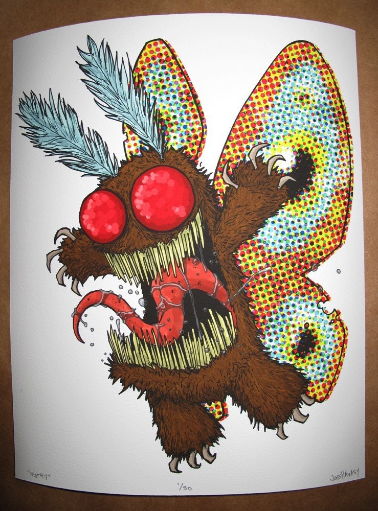 Mothy LIMITED Edition Print - Etsy