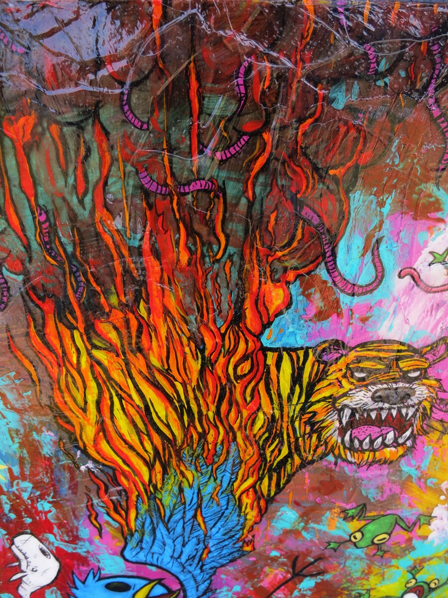 Engine Failure Original Painting | Etsy